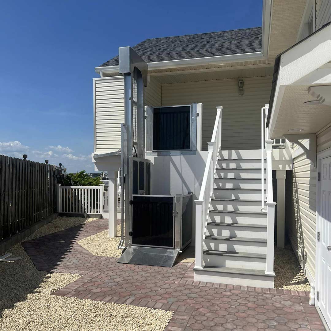 crown-elevator-outdoor-lift-down-position-lavalette-nj - Crown Elevator ...