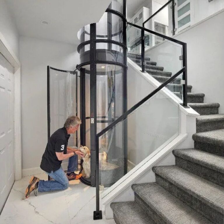 Level Up Shaftless Home Elevators - Crown Elevator & Lift Company New ...